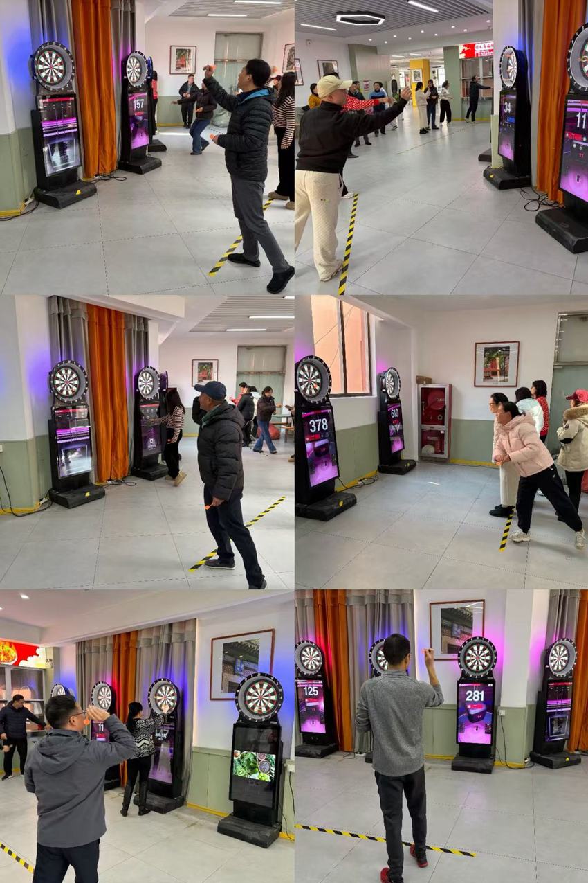 “飞”向精彩，“镖”向未来—运动健康学院分工会举办飞镖比赛活动